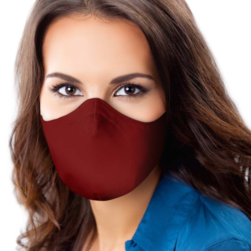 Burgundy Designer Face Mask - Giftington