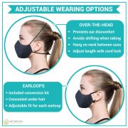 Gray Designer Face Mask - Giftington